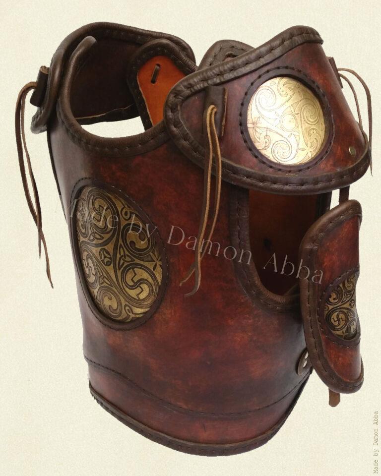 Torso Armour – Acid Etched La Tene – Battle Ready