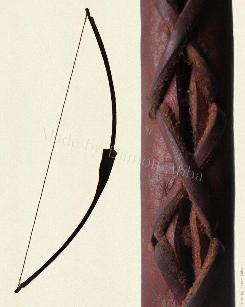 Bow – 52″ leather thonged – Battle Ready