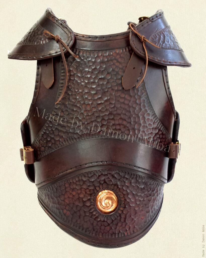 Torso Armour – Textured with Beaten Copper – Battle Ready