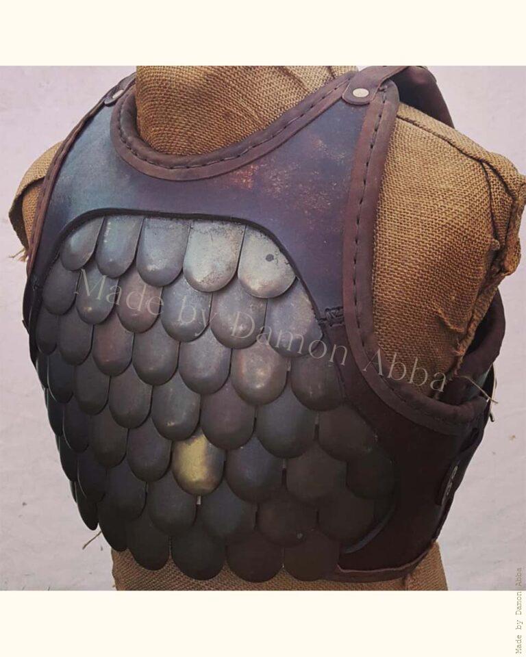 Torso Armour – Textured Scales New Design – Battle Ready
